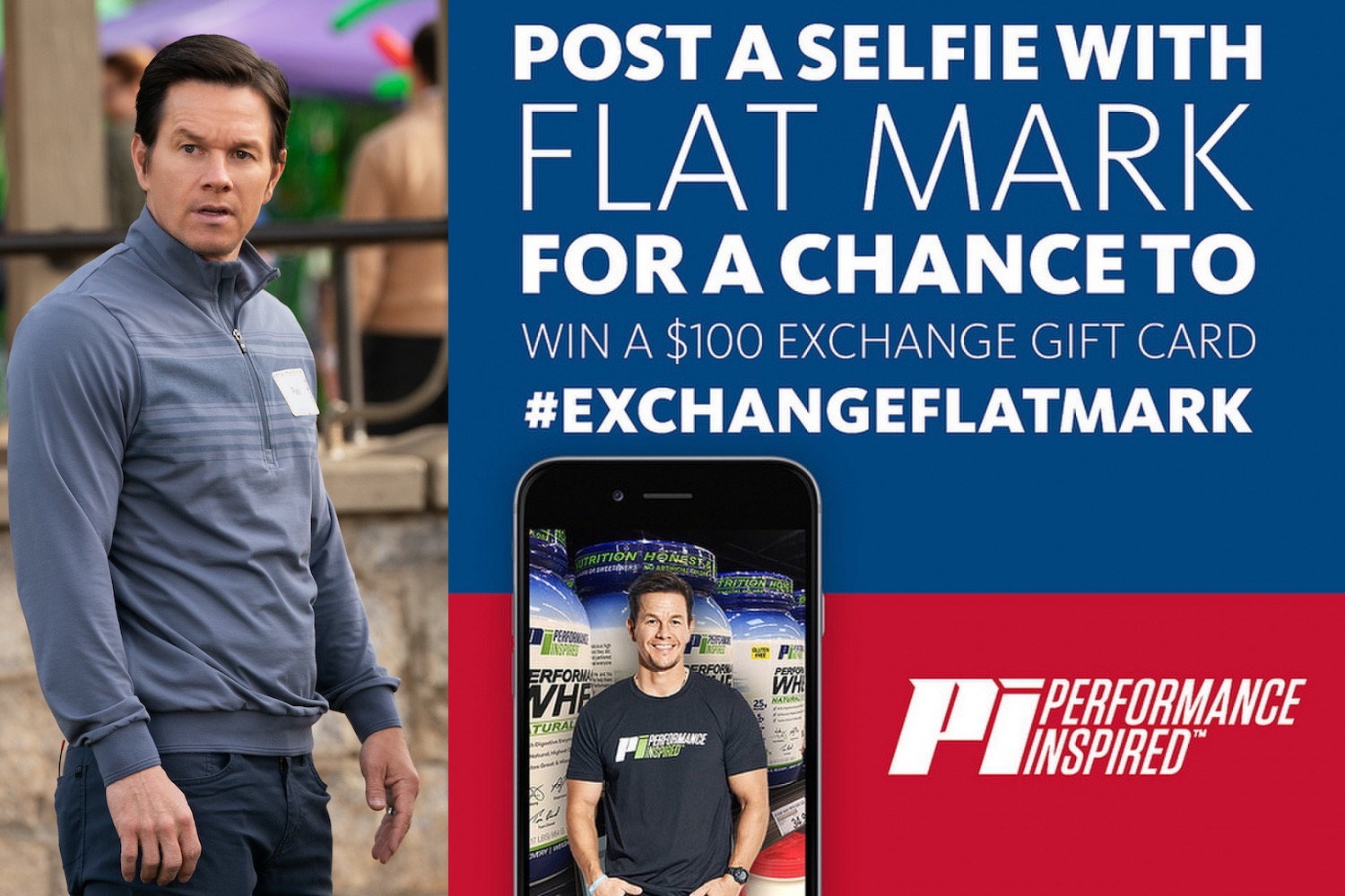 Exchange Giving Away Eight $100 Gift Cards for Photo with Wahlberg ...