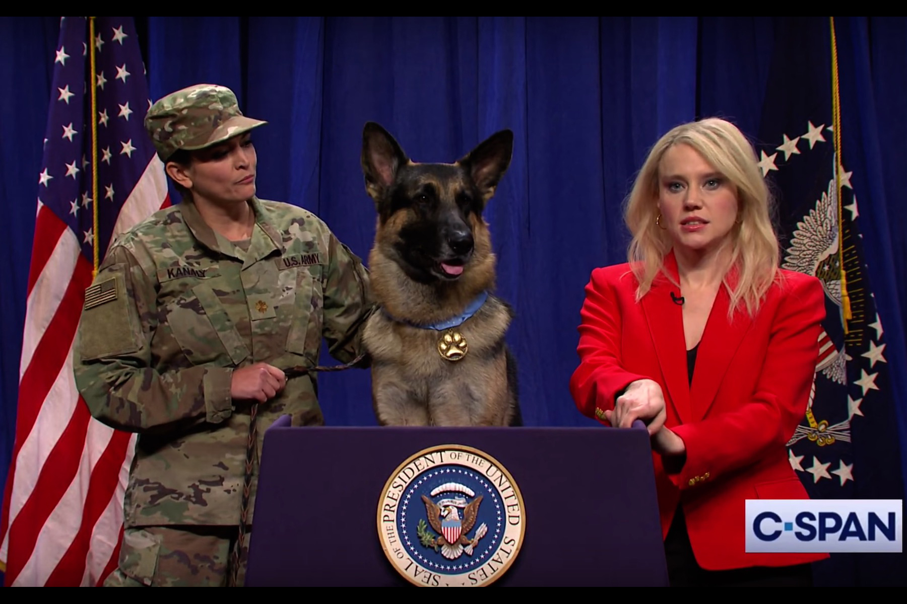 SNL: Conan the Hero Dog Thinks His Medal Is Lame | Military.com