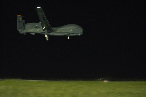 Air Force Marks First RQ-4 Non-Military Base Landing | Military.com