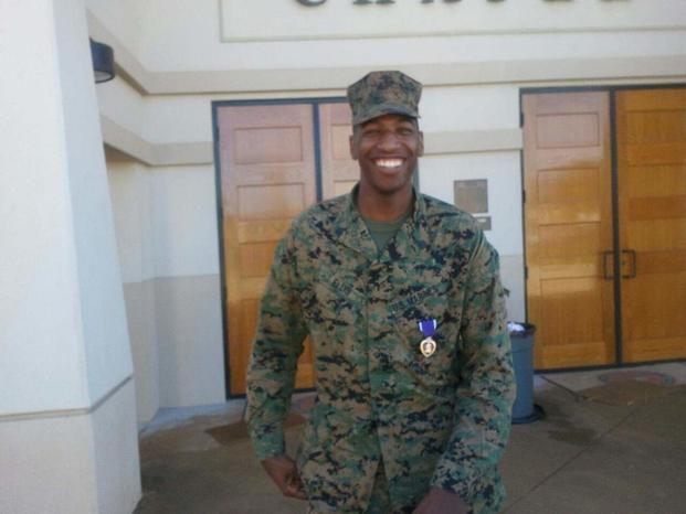 Marine Myron Ellis Honored by Pittsburgh Steelers' JuJu Smith-Schuster ...