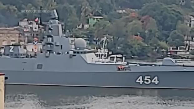 Russian Warships Approach Cuba Ahead of Military Exercises in the ...